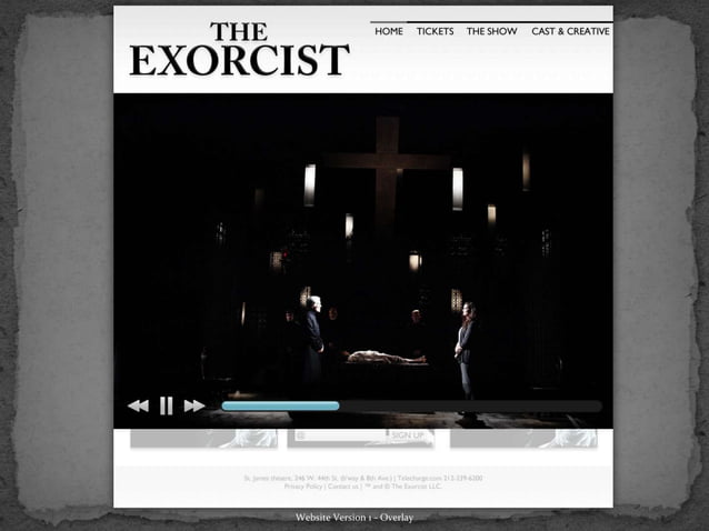 The Exorcist Full Interactive Plan | PPT