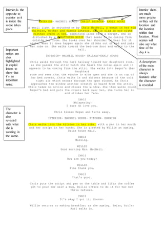 The exorcist script analysis | DOCX | Movies | Entertainment