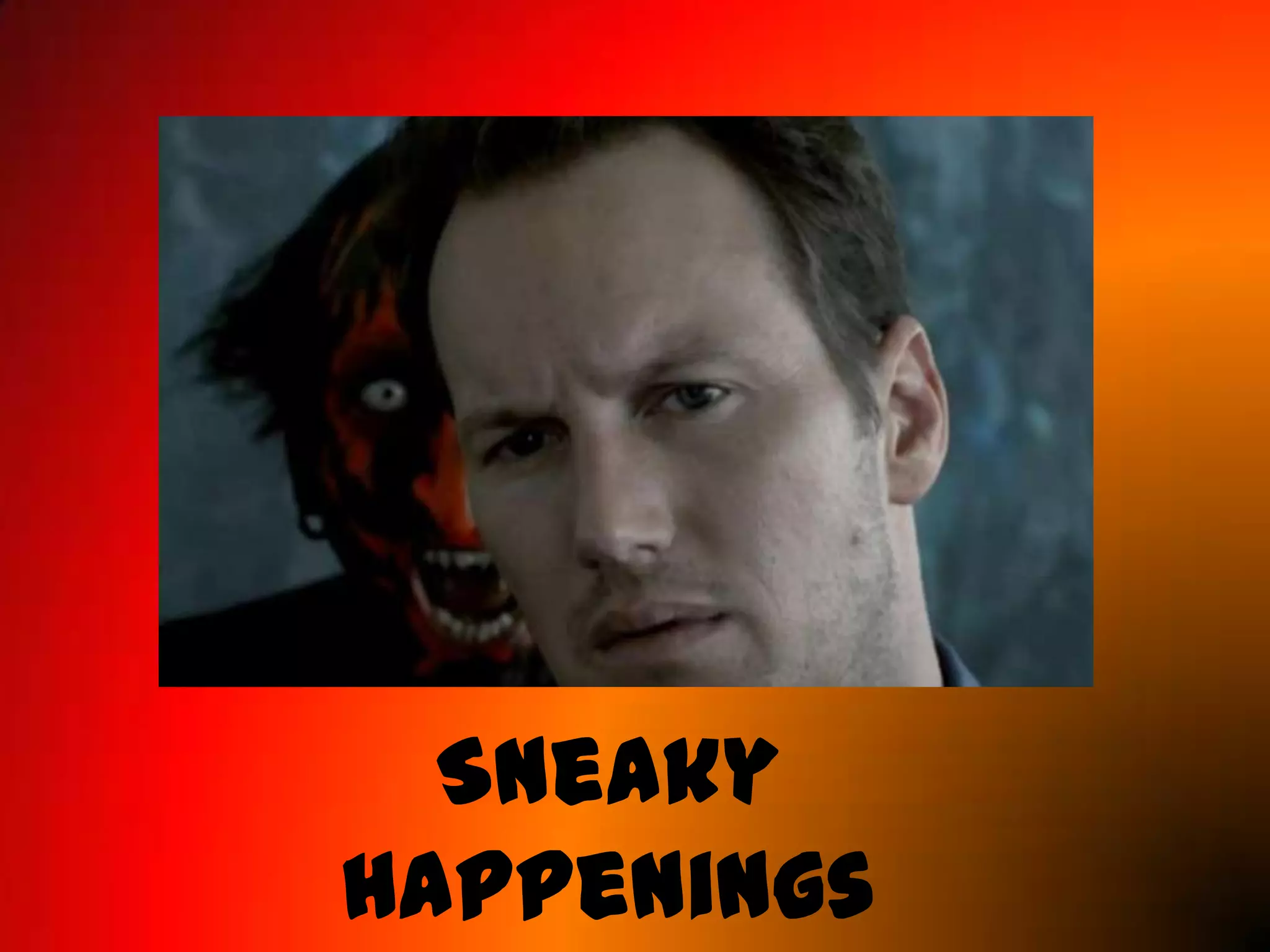 The exorcist vs. insidious presentation | PPTX