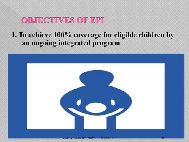 The expanded program on immunization | PPTX