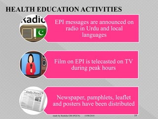 The expanded program on immunization | PPTX