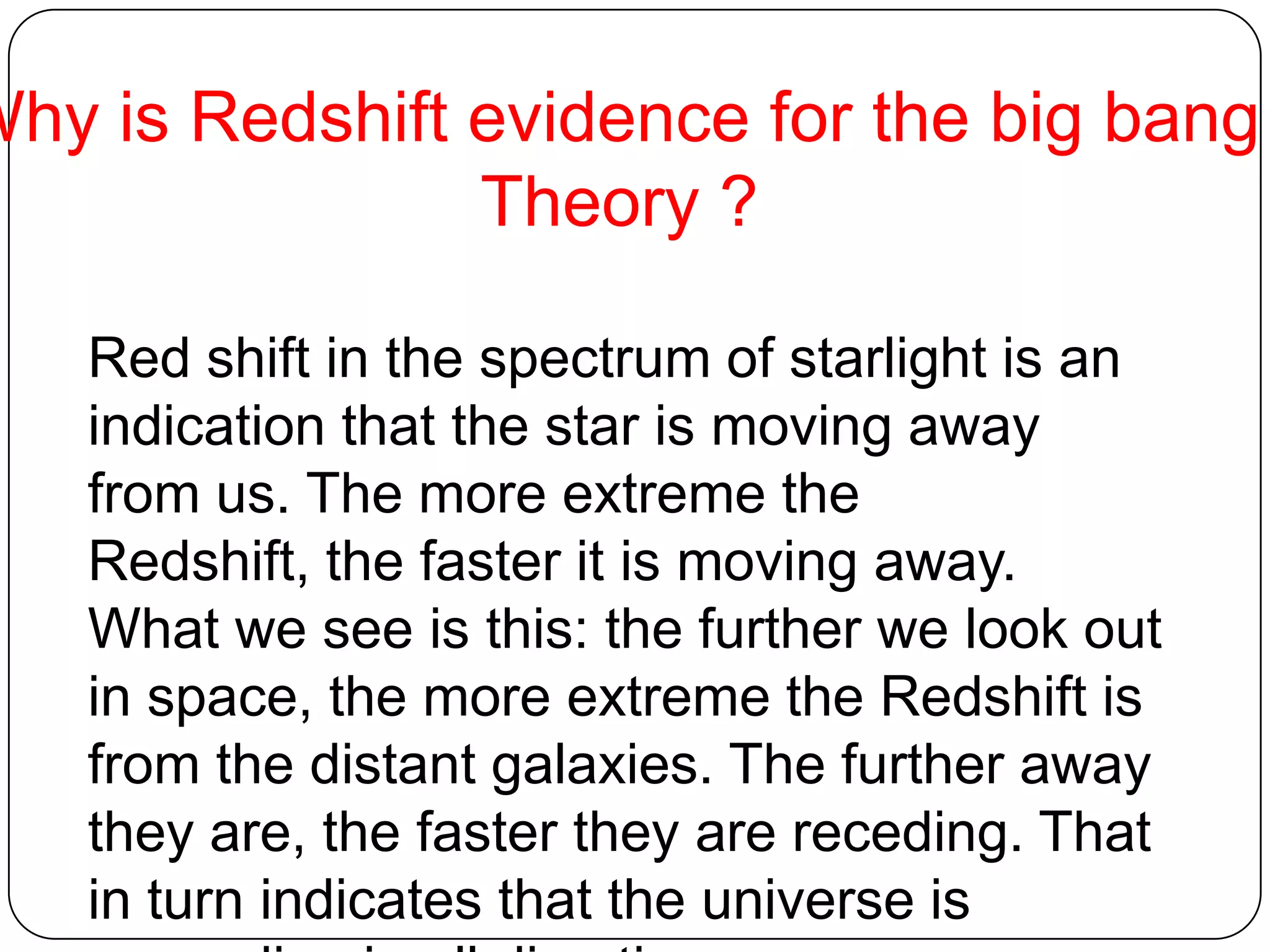 The expanding universe | PPTX