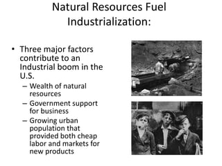 The Expansion of Industry | PPT