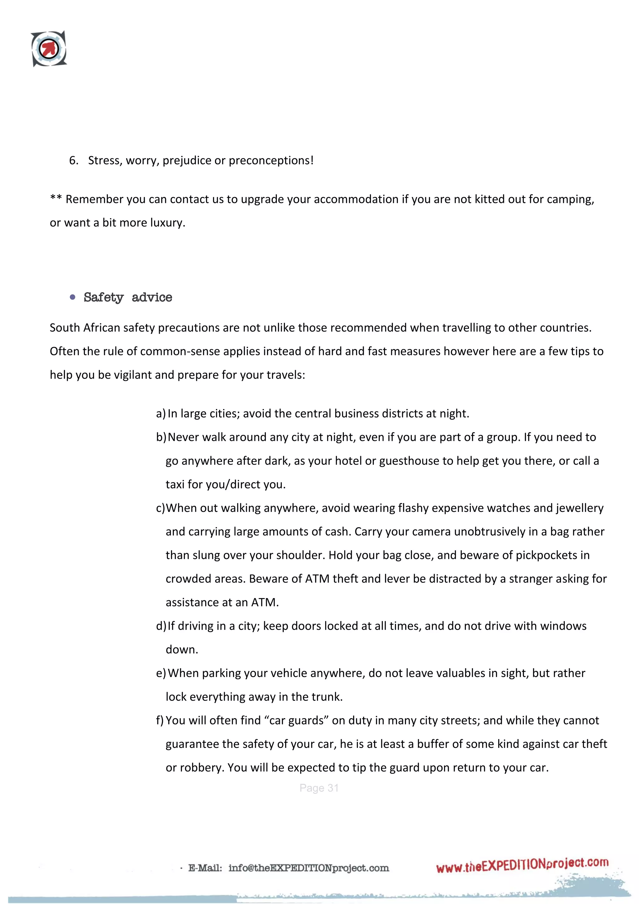 Expedition Project Rally 2017- INFO PACK | PDF