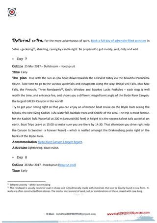 Expedition Project Rally 2017- INFO PACK | PDF