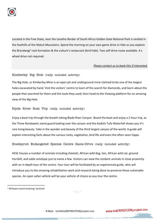 Expedition Project Rally 2017- INFO PACK | PDF