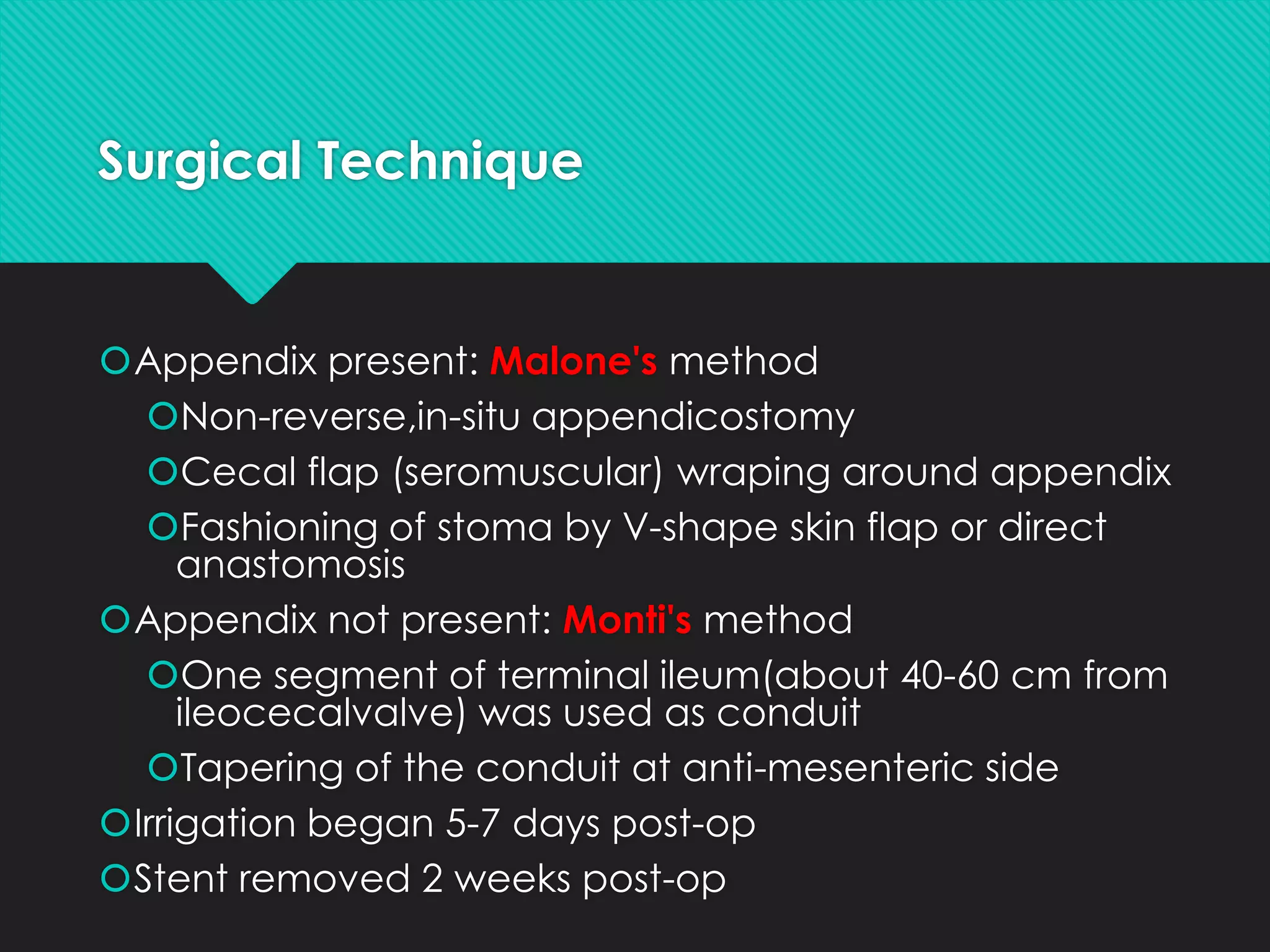 The experience of malone antegrade continence enema | PDF