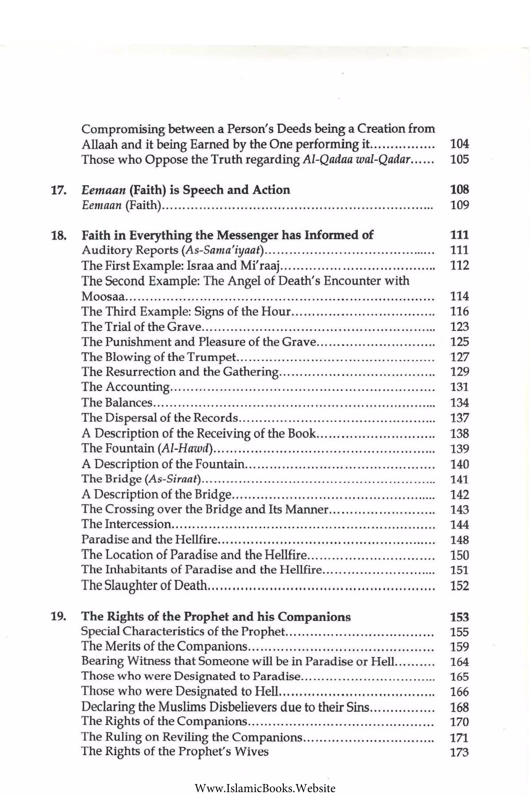 The Explanation of Sufficiency in Creed - 2002 - by Muhammad Ibn Saalih ...