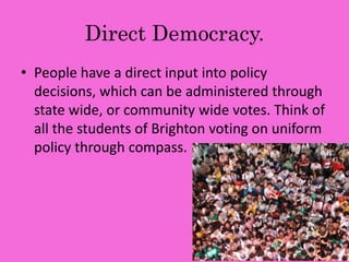 Key questions and ideas around western democracy | PPTX