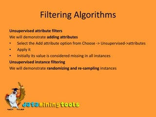 WEKA:The Explorer | PPT