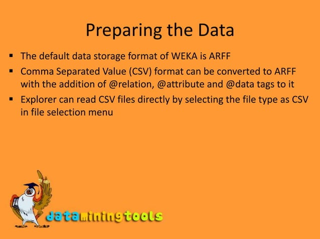 WEKA:The Explorer | PPT