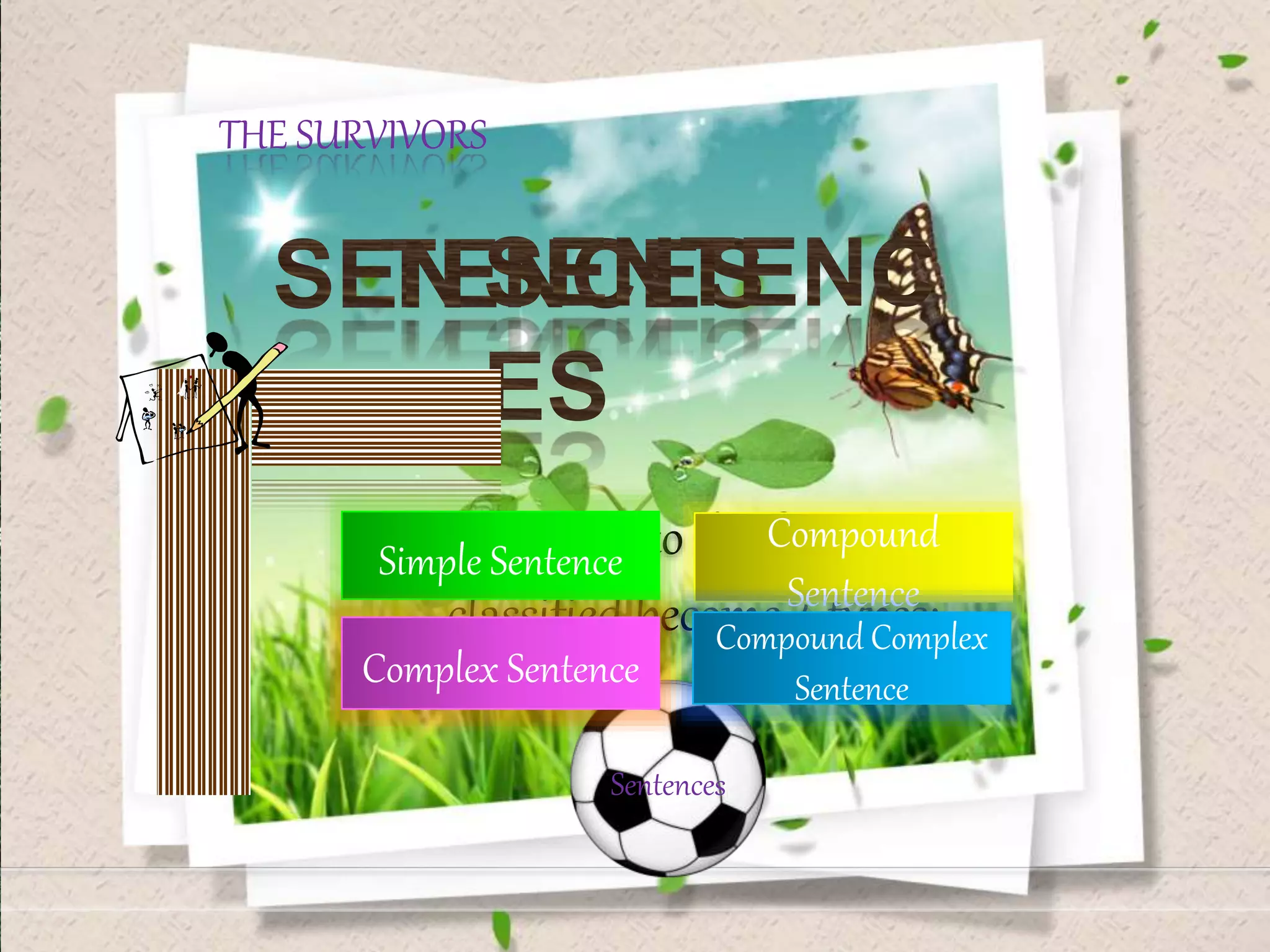 Simple, Compound, Complex Sentences | PPT