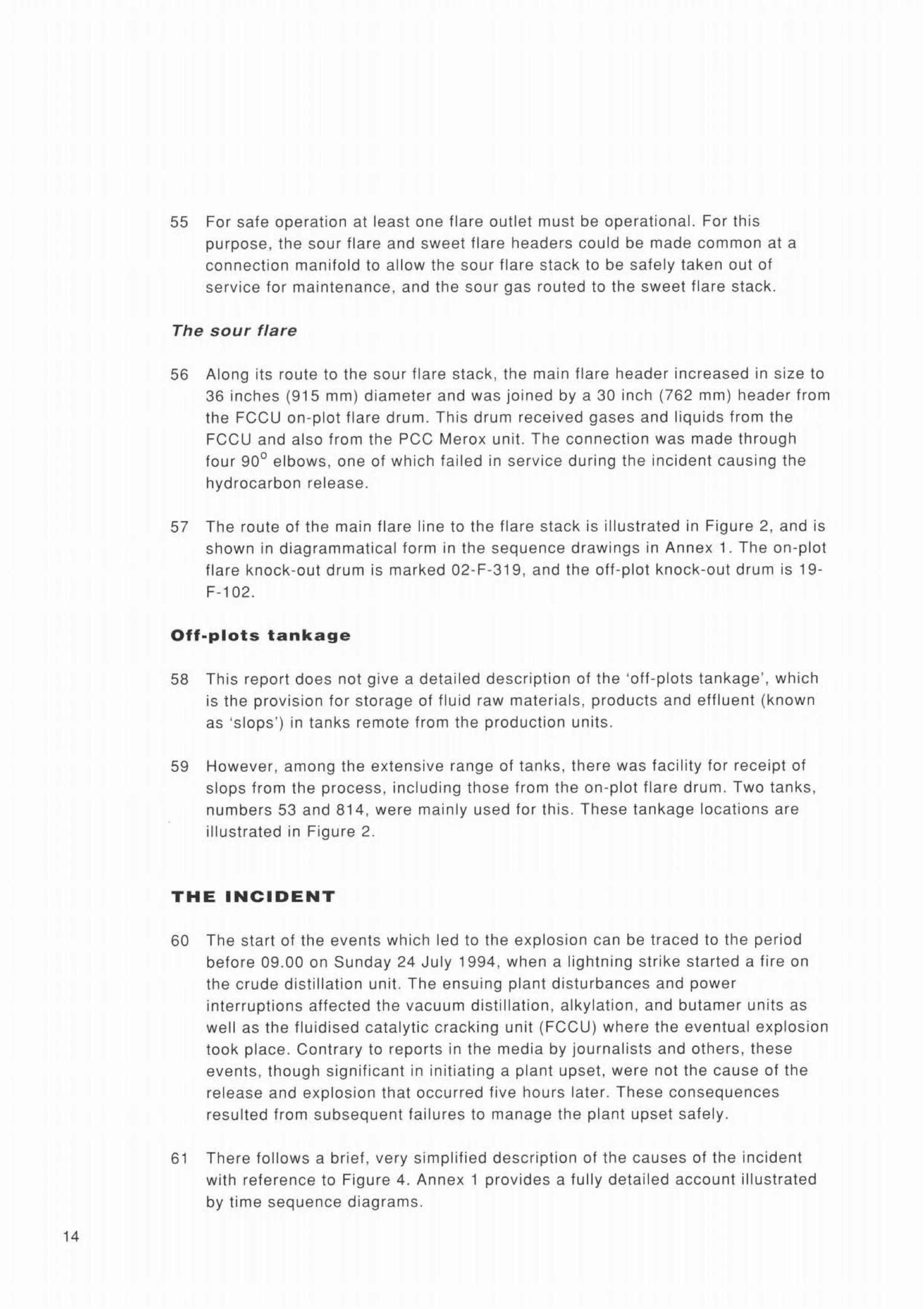 The explosion and fires at the texaco refinery milford haven | PDF