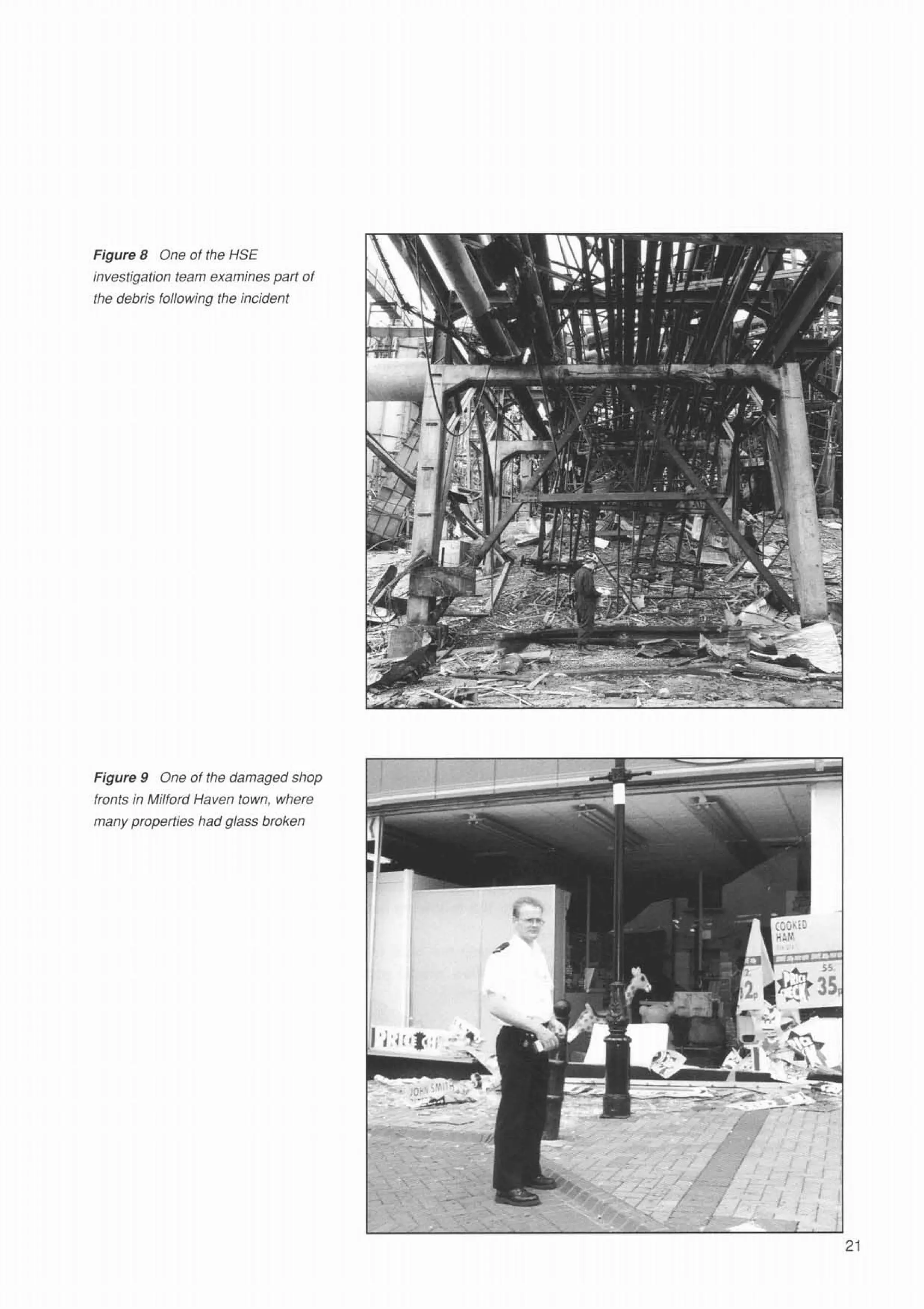 The explosion and fires at the texaco refinery milford haven | PDF