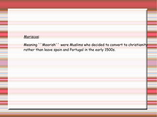 The explusion of the moriscos | ODP