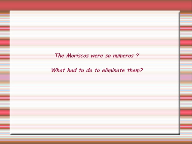 The explusion of the moriscos | ODP | Islam | Religion & Spirituality