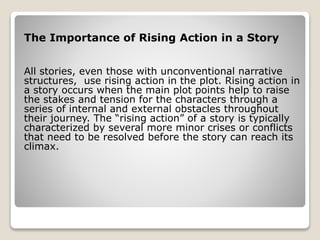 The exposition and rising action in a story.pptx