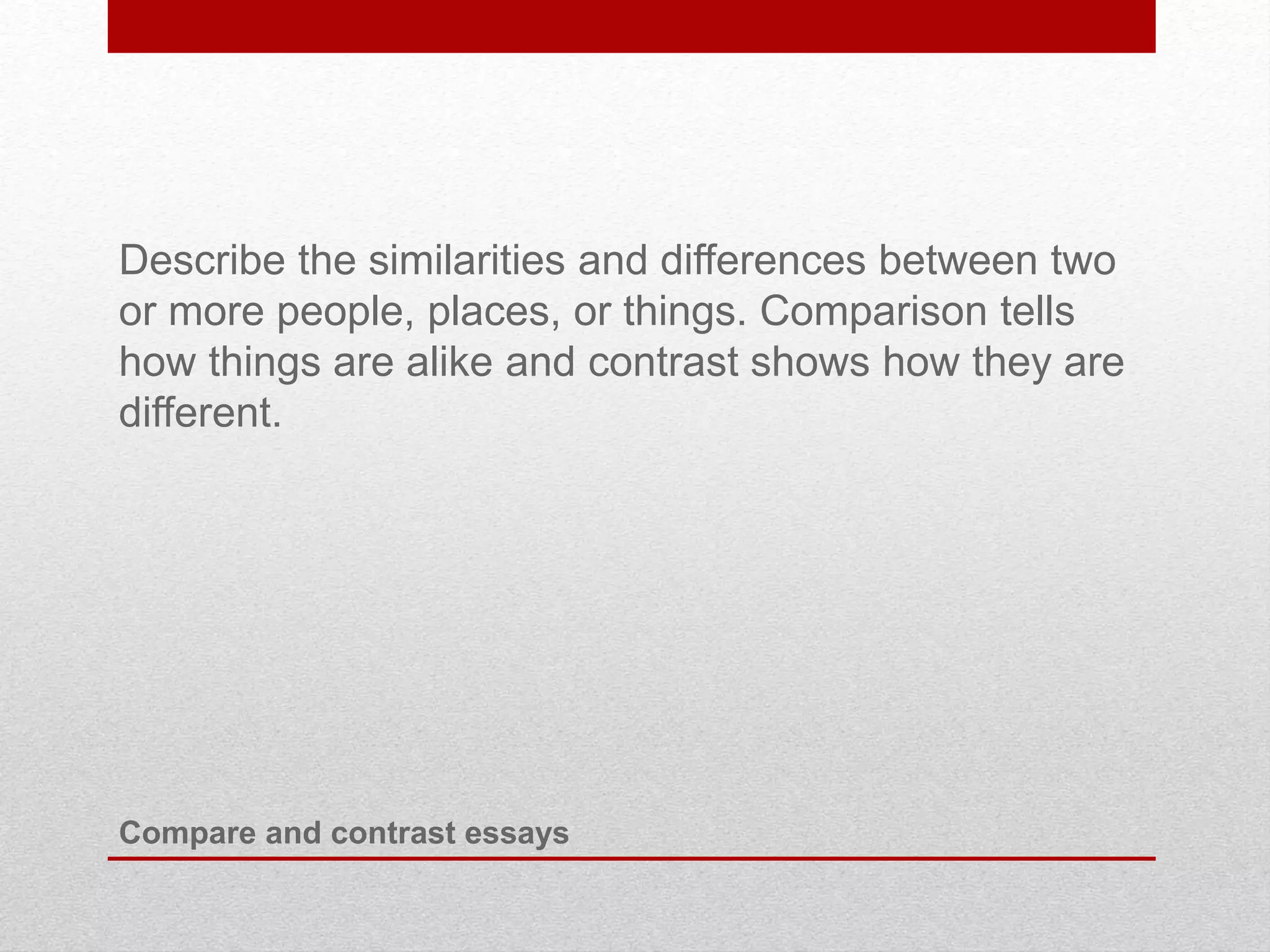 The expository essay-types | PPTX