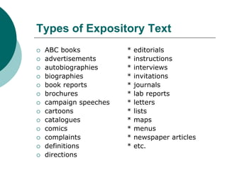 The expository paragraph | PPT