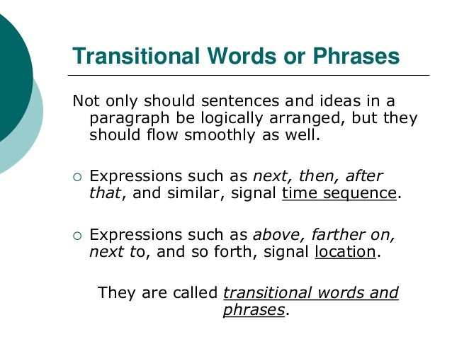 The expository paragraph