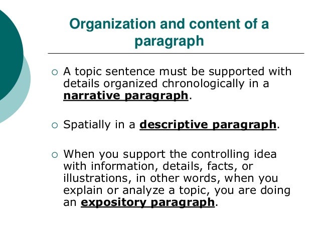 The expository paragraph