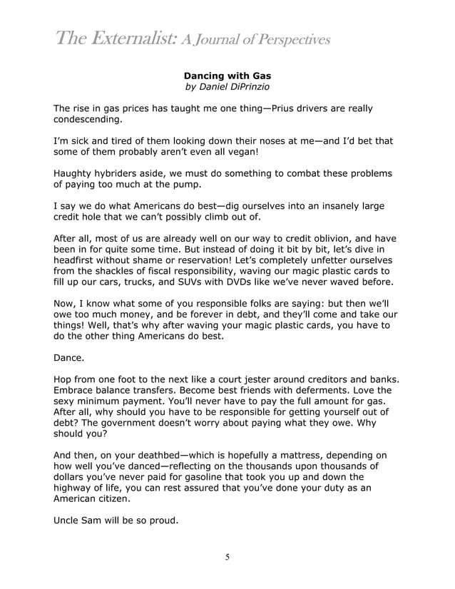 The externalist | PDF