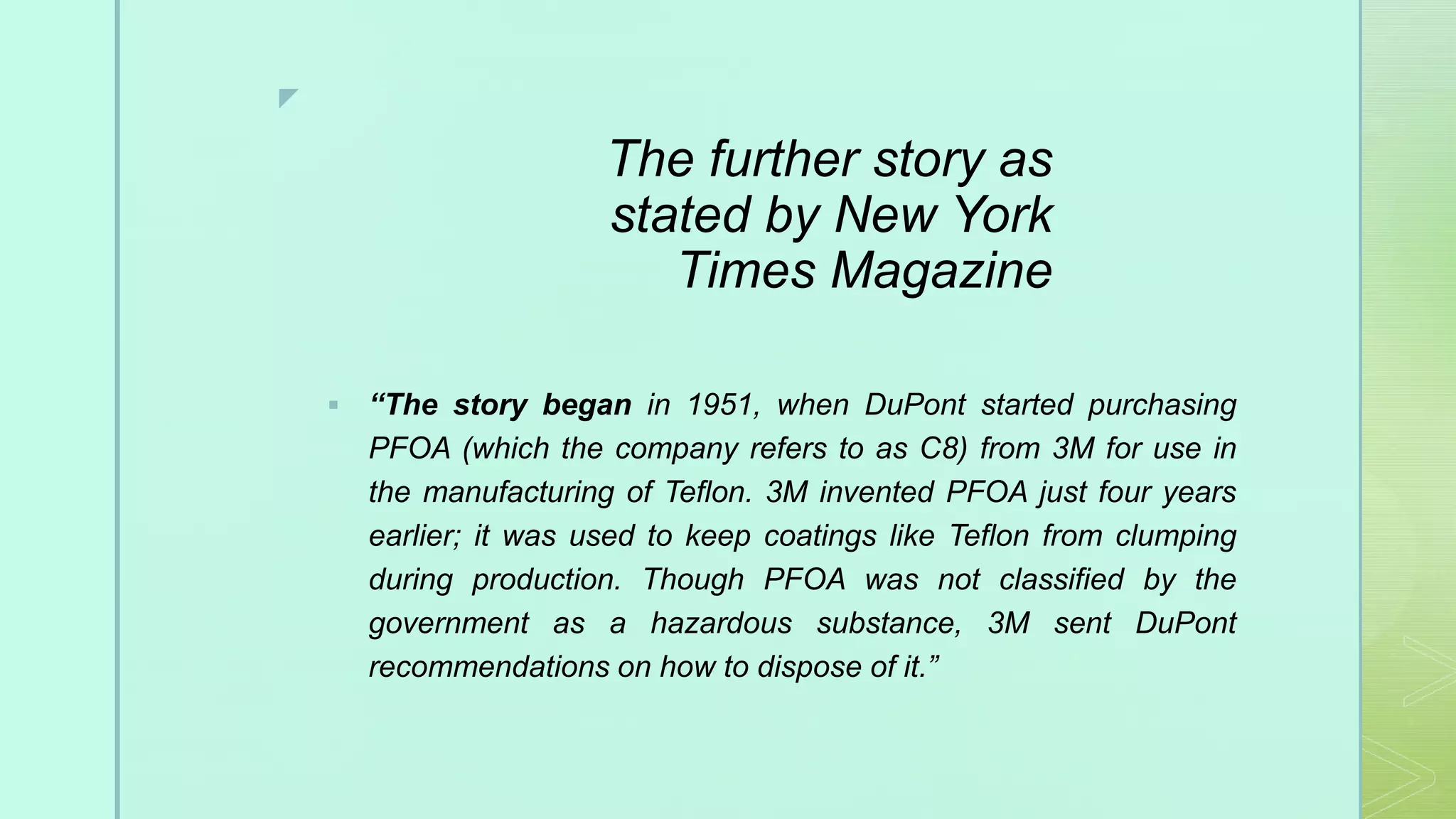 The extraordinary dupont_case | PPTX