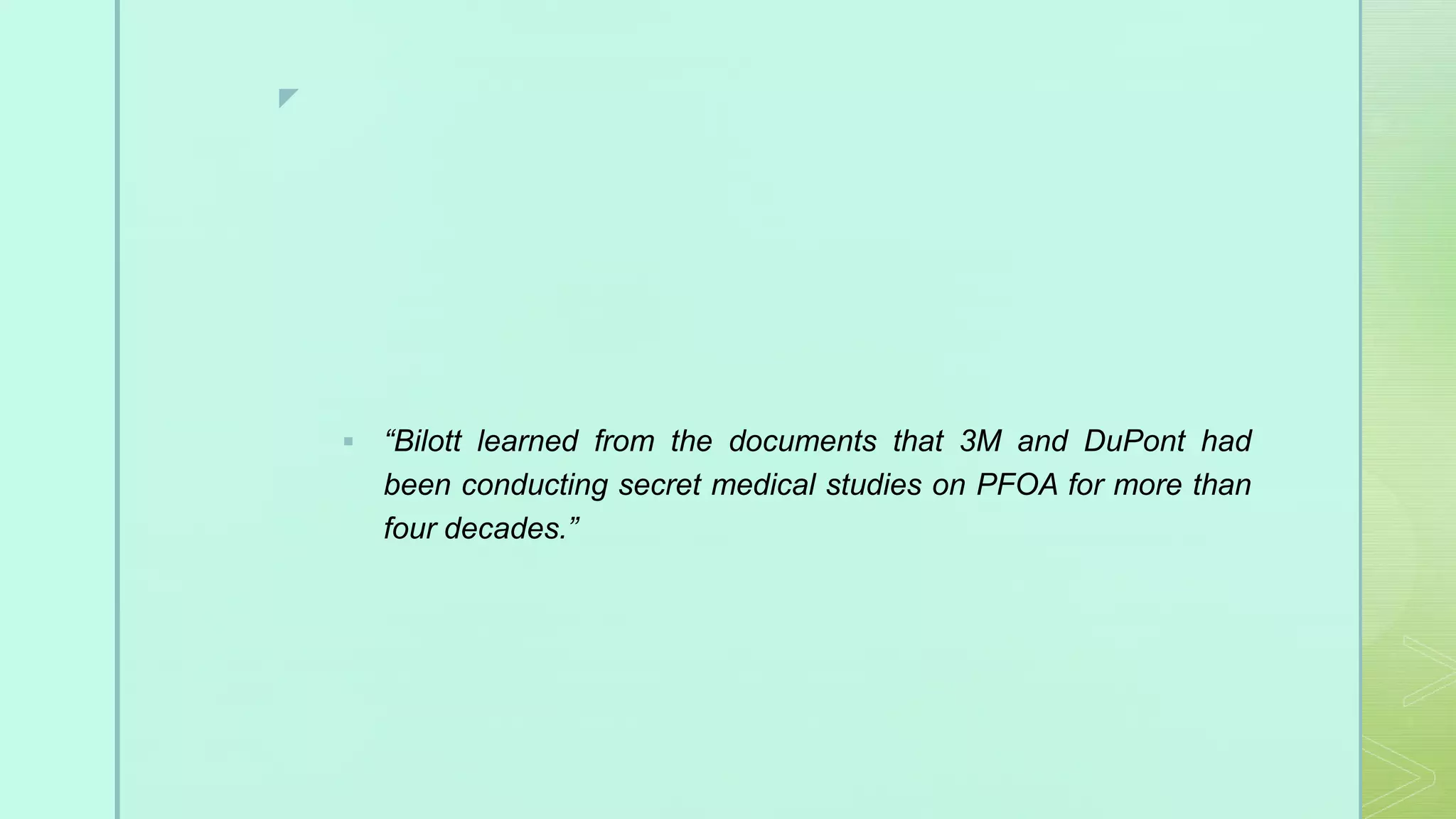 The extraordinary dupont_case | PPTX