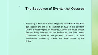 The extraordinary dupont_case | PPTX