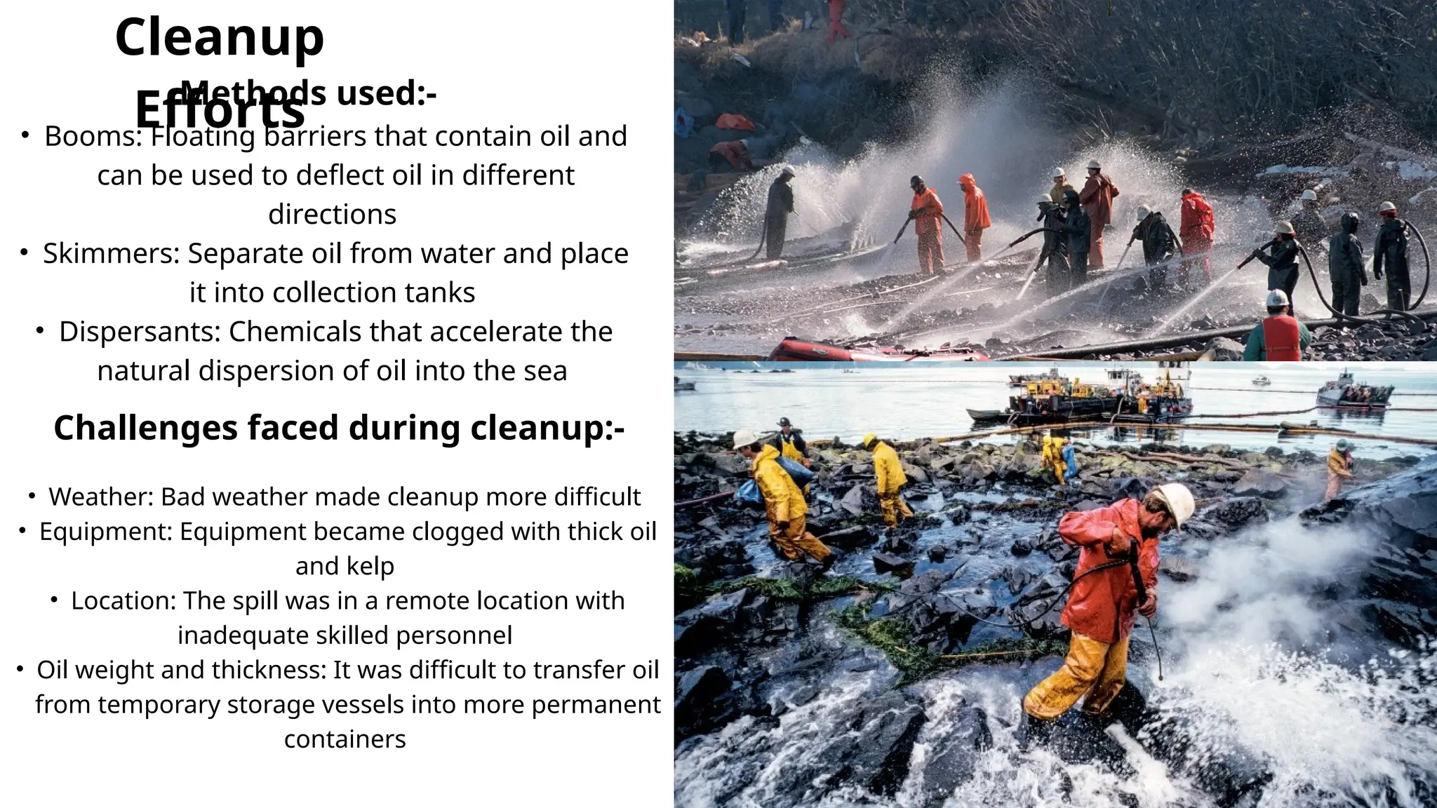 The Exxon Valdez Oil Spill Project .pptx