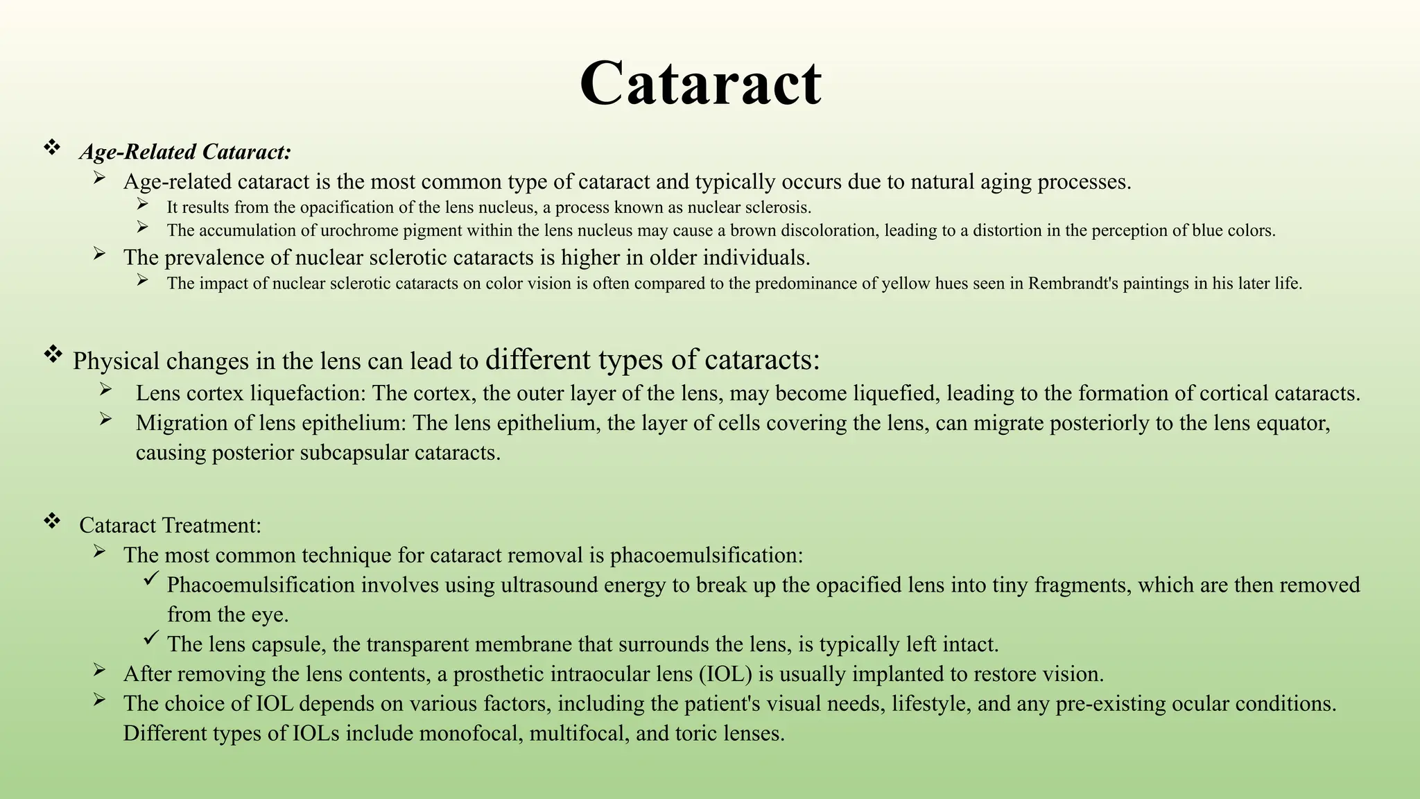 The Eye is full of pathological diseases. | PPT