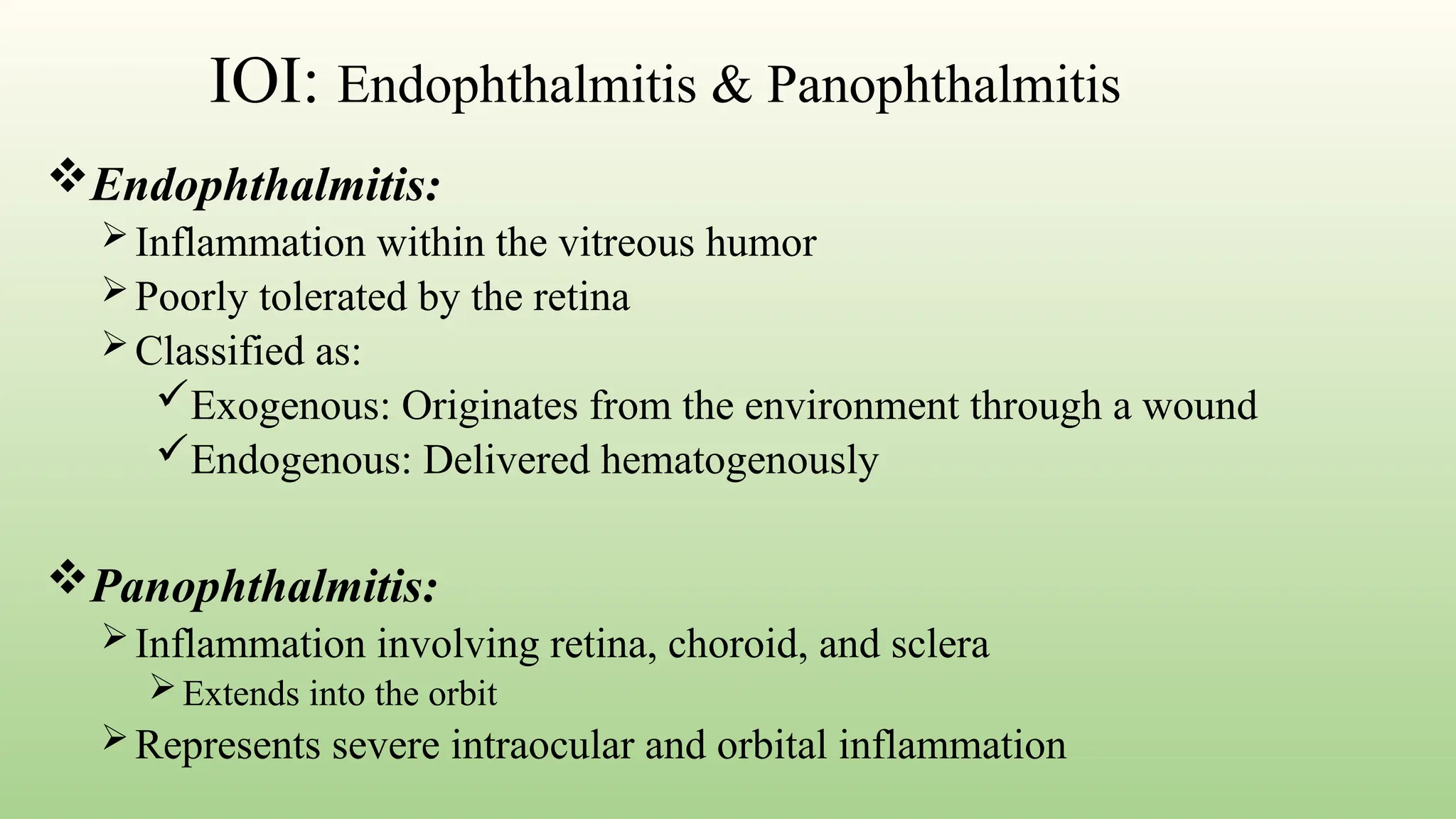 The Eye is full of pathological diseases. | PPT