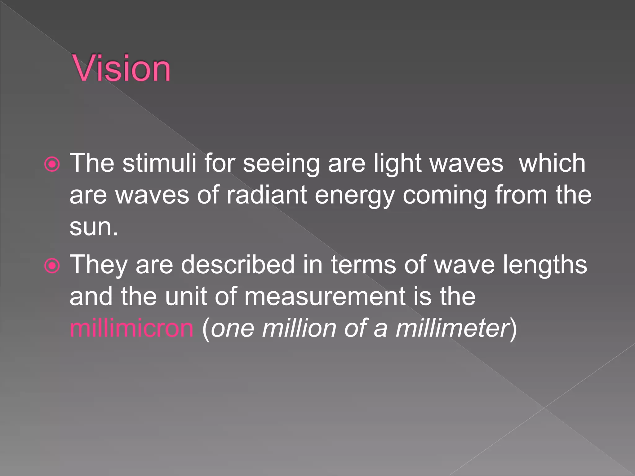 The Eye and its function | PPT