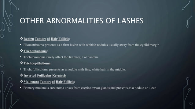 Eyelids and its Abnormalities | PPTX | Eye and Vision Conditions ...
