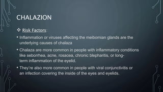 Eyelids and its Abnormalities | PPTX