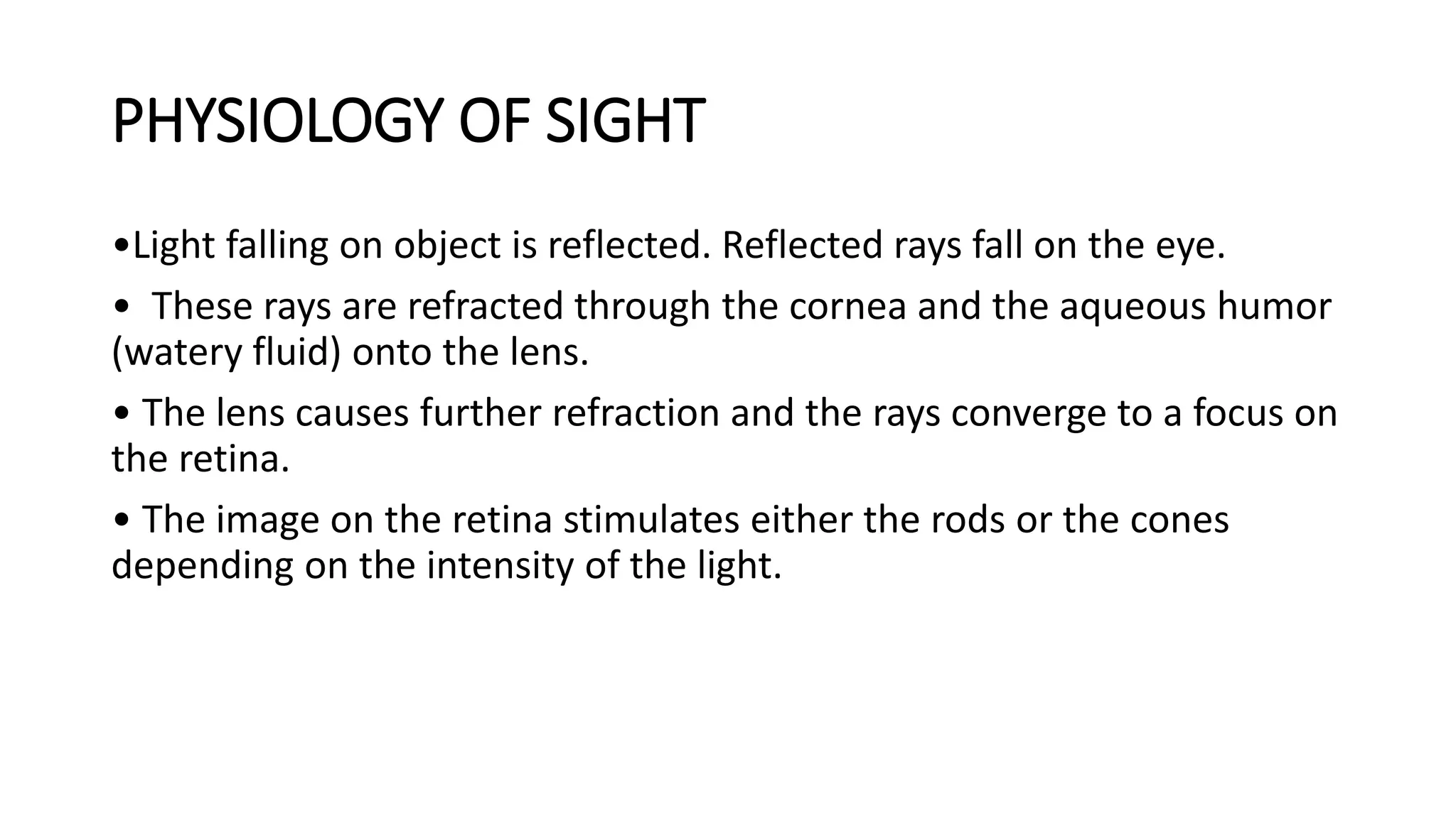 The eye (sense of sight organ) | PDF