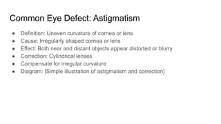 The Eye Structure, Function, and Common Defects.pdf