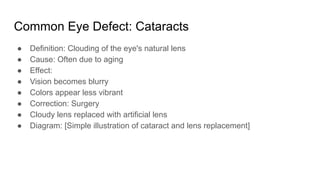 The Eye Structure, Function, and Common Defects.pdf