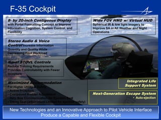 The F-35 Cockpit | PPTX