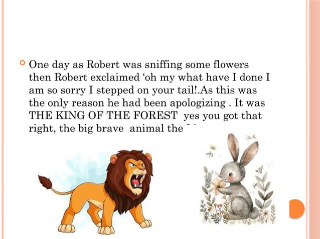 The fable of the lion and the rabbit.pptx