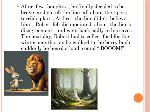 The fable of the lion and the rabbit.pptx