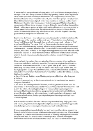 The Fabrication of the Fake Divide ‘Sunni Islam vs. Shia Islam’ | DOCX ...