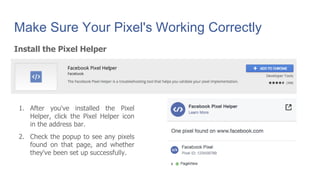 The Facebook pixel: what it is and how to use it | PDF