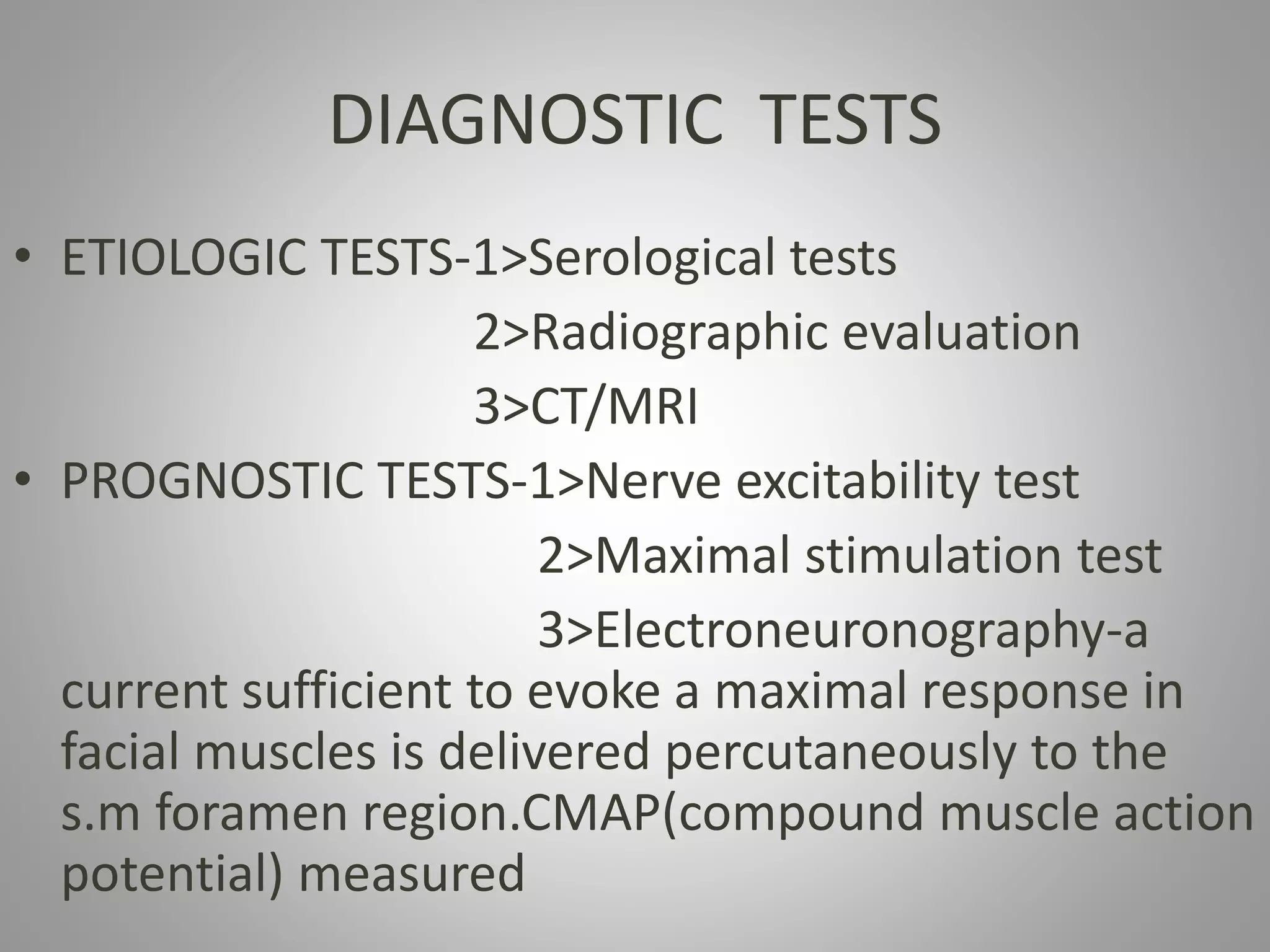 The facial nerve | PPTX