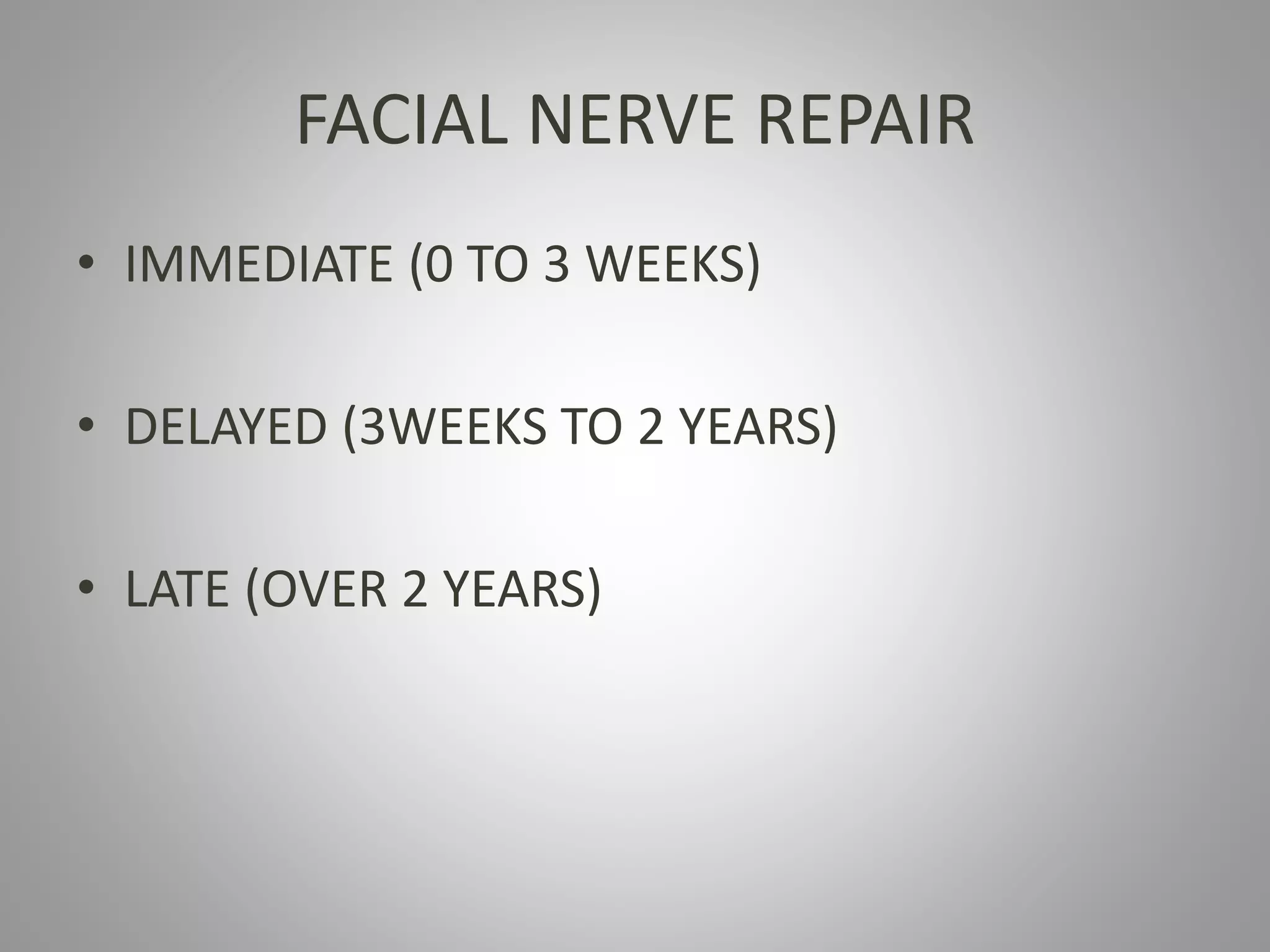 The facial nerve | PPTX