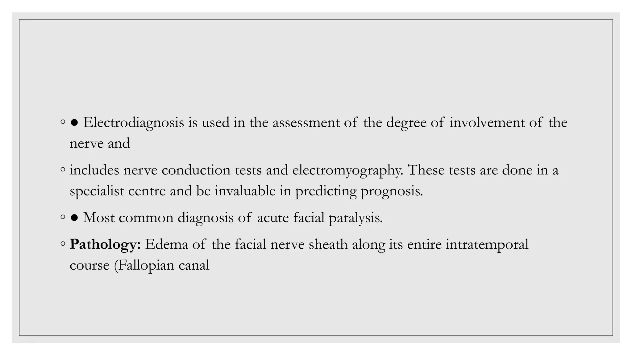The facial nerve- anatomy and clinical examination | PPTX