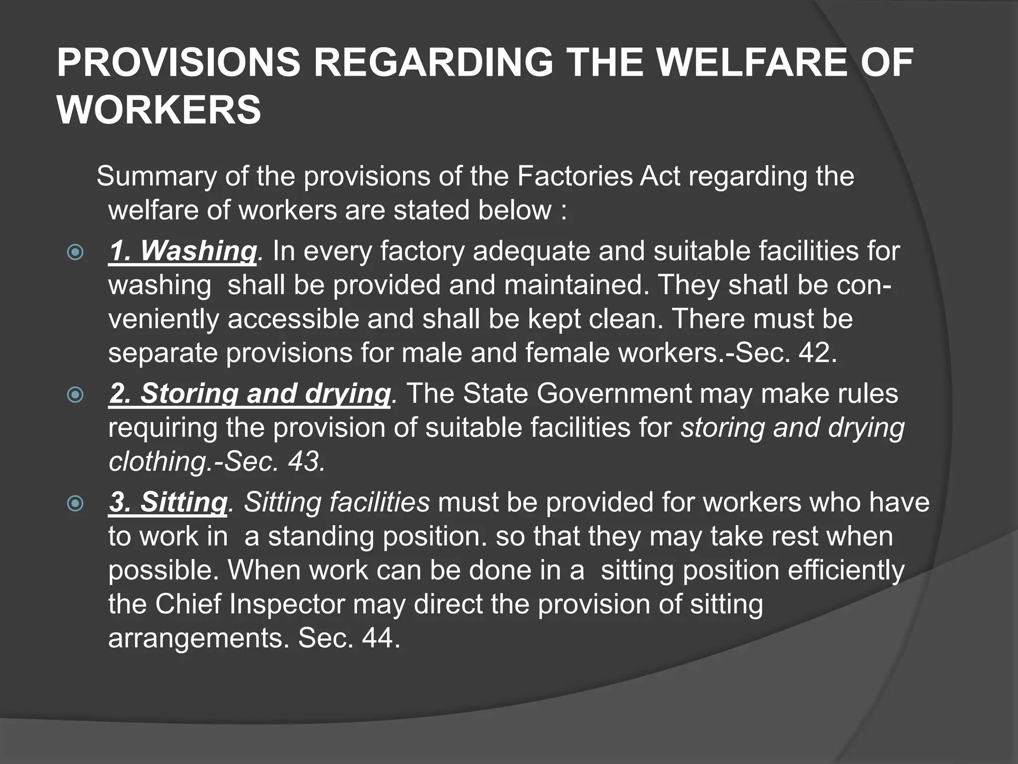 The Factories Act 1948 | PPTX