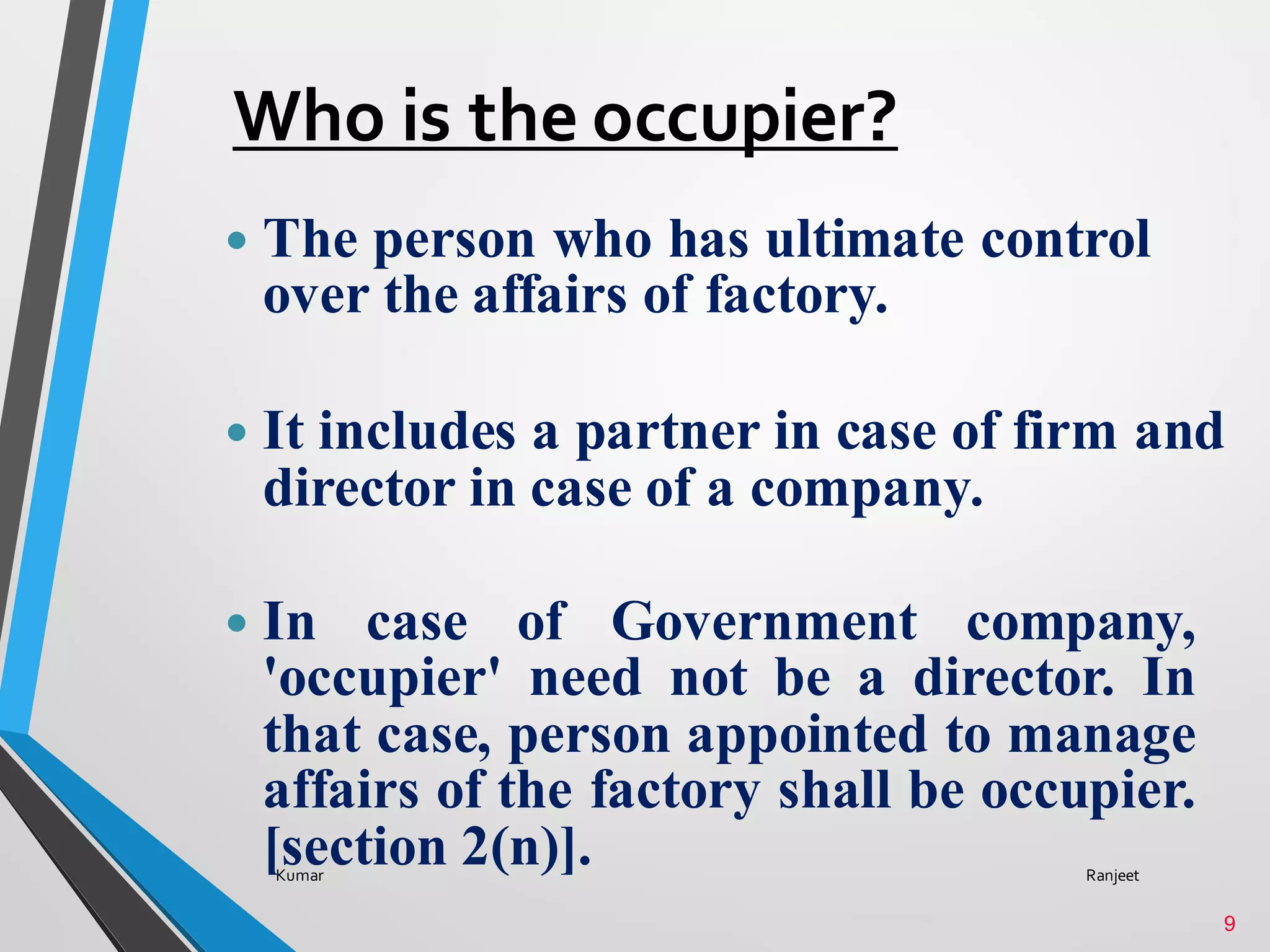 The factories Act 1948 | PDF