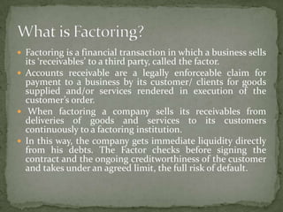 The Factoring Market in Sweden - Shashwat Dev | PPTX