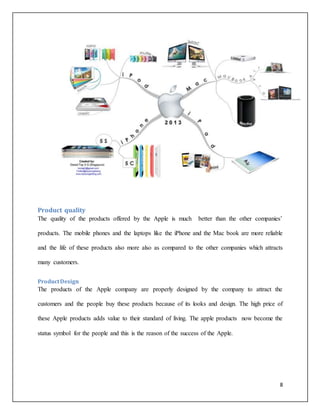 The factors influencing the future business of apple | DOCX